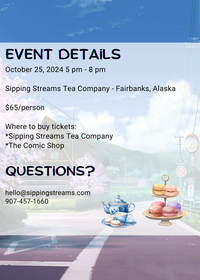 Anime Tea Party | Sipping Streams Tea Company