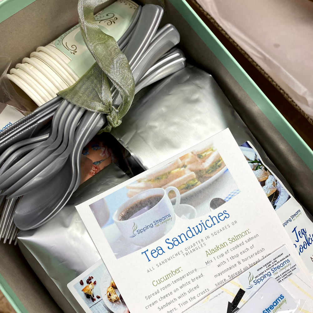 Fancy Tea Party In A Box | Home Delivery | Sipping Streams