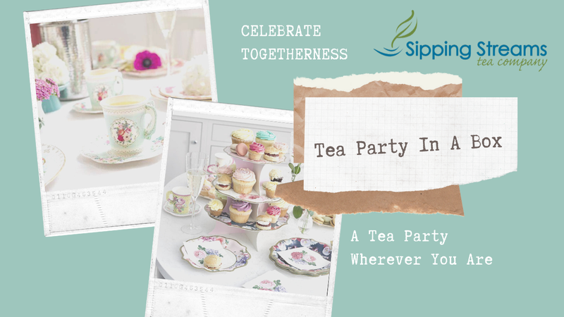 Fancy Tea Party In A Box | Home Delivery | Sipping Streams